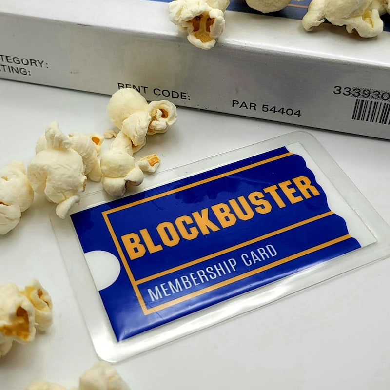 Blockbuster Membership Card - Etsy