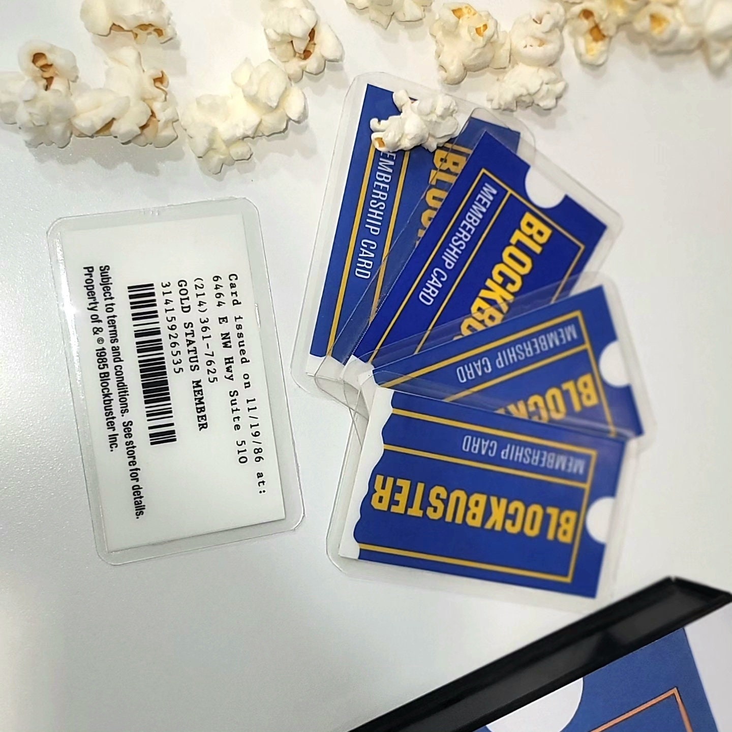 Customized Blockbuster Membership Card - Etsy