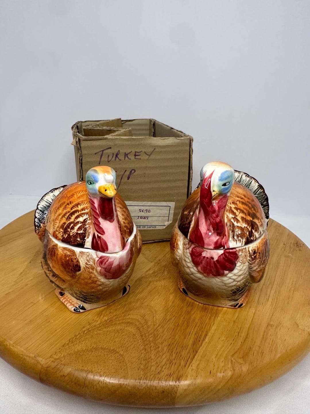 Awesome Vintage 1950s Enesco / Lefton Made in Japan Ceramic Turkey ...