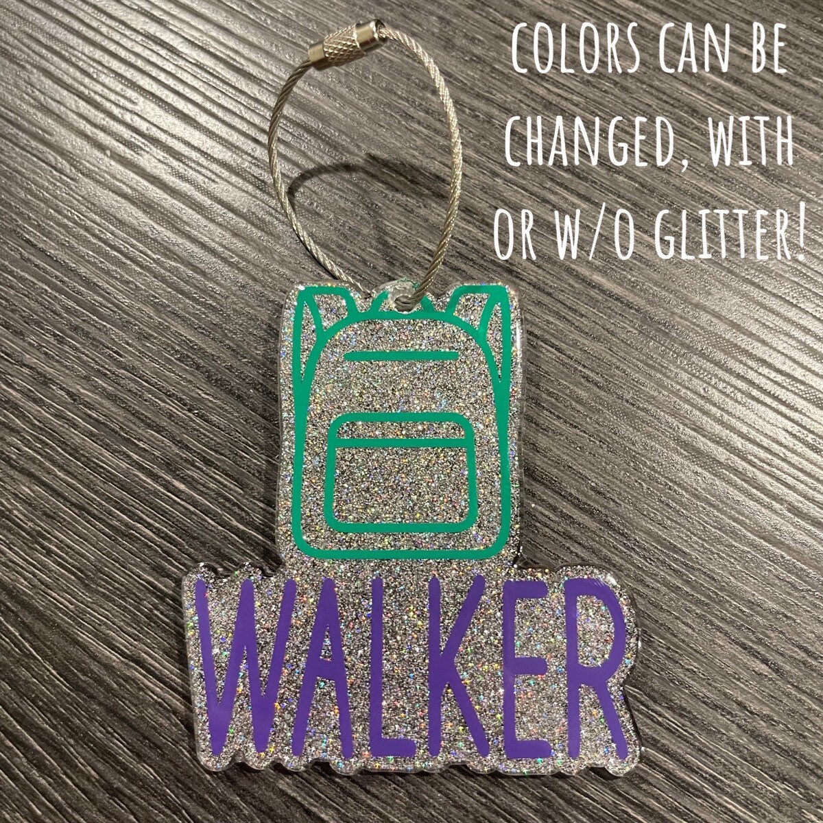 Backpack Tags/ Car Rider/ Bus Rider/ Walker/ Dismissal Tag - Etsy