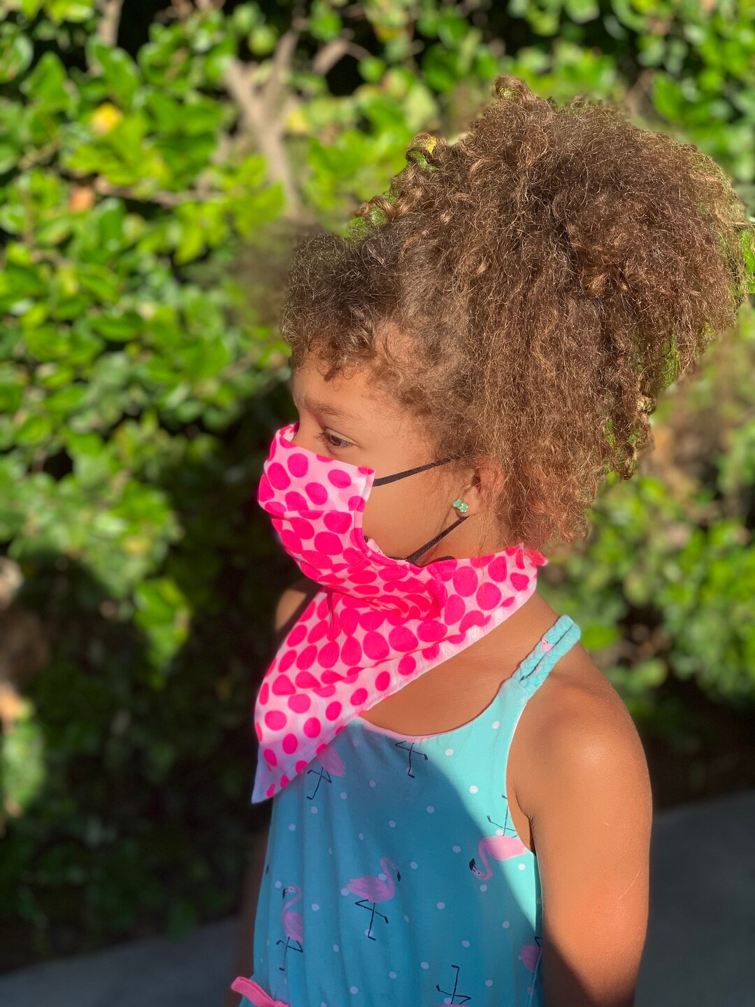 SCHOOL & WORK Kids Woman Face Mask Scarf-anti-drop - Etsy
