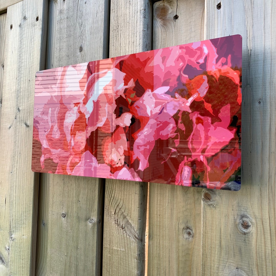 Rose // Metal Print, Unique Floral Decor - Etsy UK