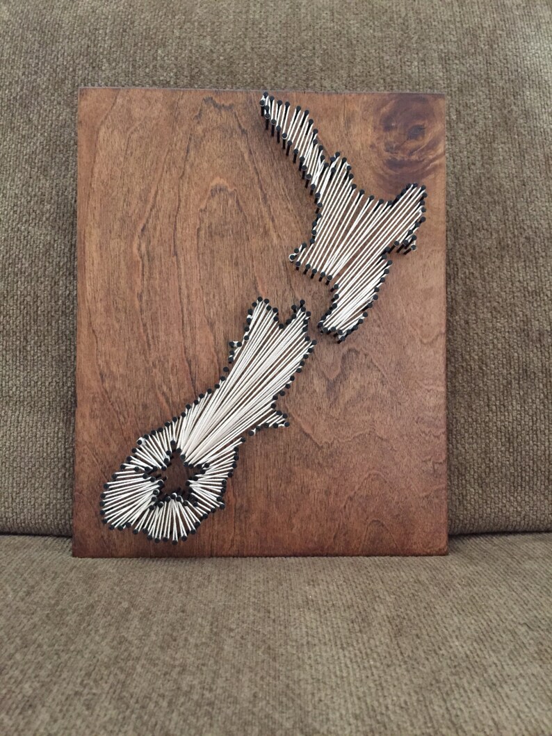 New Zealand String Art Or Country of Your Choice | Etsy