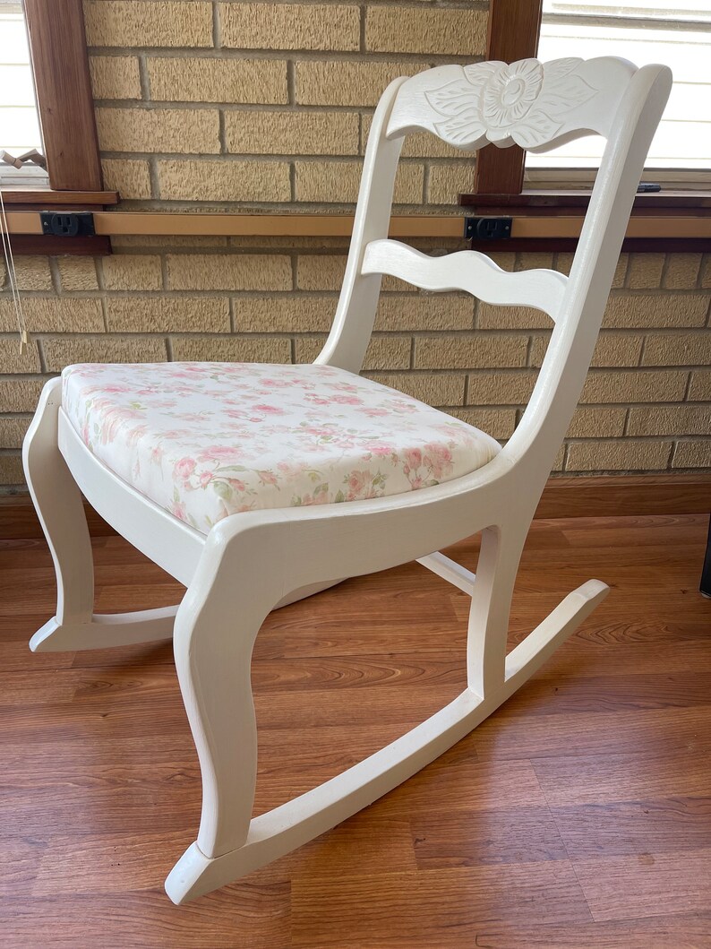 Antique Sewing/nursing Rocking Chair - Etsy