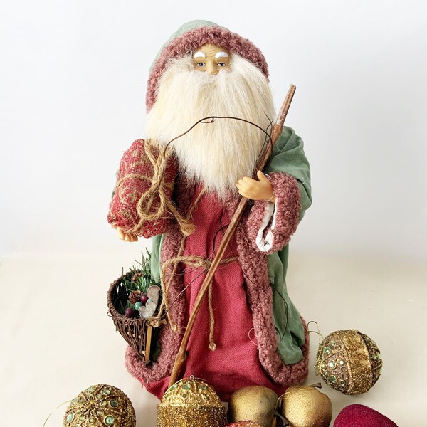 Santa Tree Topper - Etsy