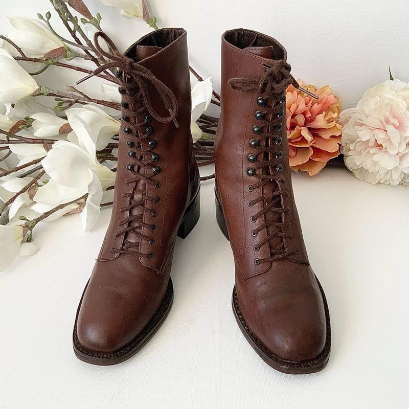 Lace up Booties - Etsy