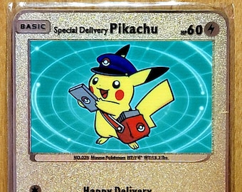 Special Delivery Pikachu - Etsy