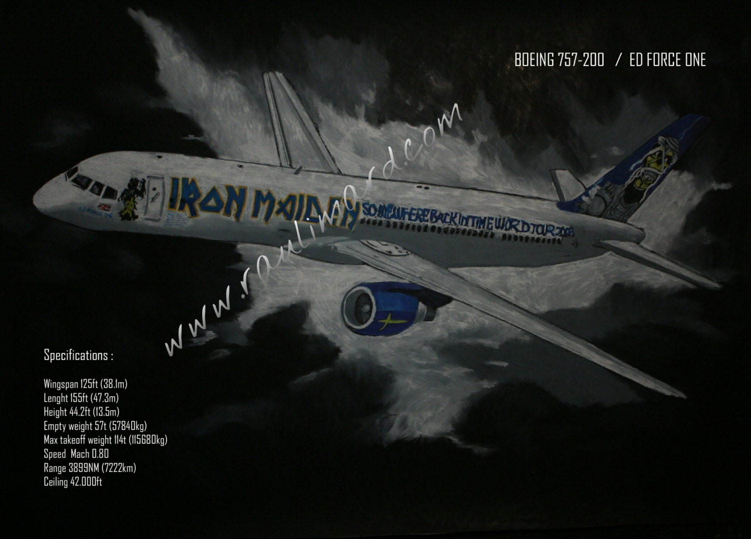 Ed Force One Poster | Etsy