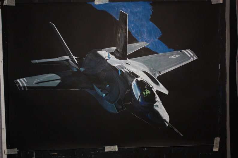 Lockheed Martin F-35 Lightning II Poster - Etsy