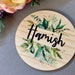 Custom Wooden Name Plaque Monogram Engraved - Etsy
