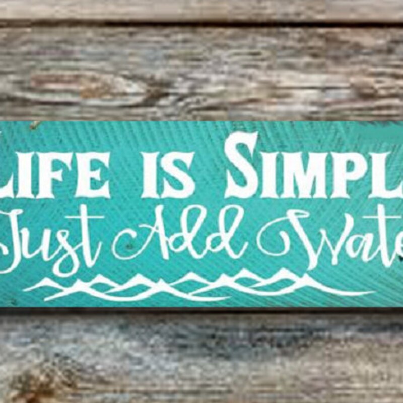 Life is Simple - Etsy