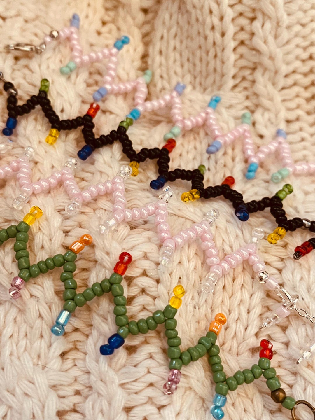 Christmas String Lights Keepsake Bracelet Collectible Holiday Twinkle ...