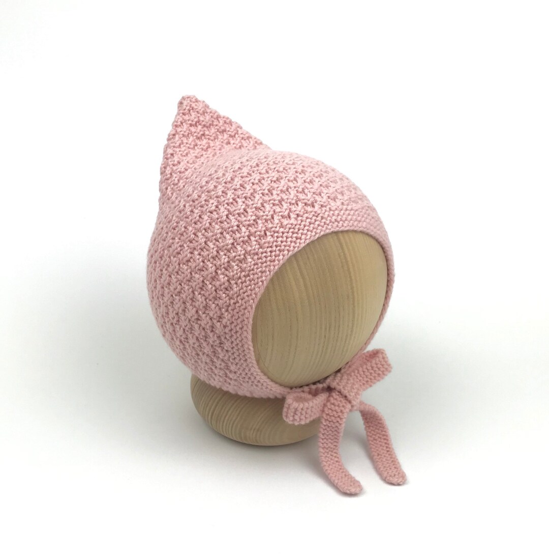 0-3 M 3-6 M Cashmere Baby Pixie Bonnet Hand Knitted Elf - Etsy