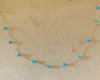 Turquoise Chain - Etsy