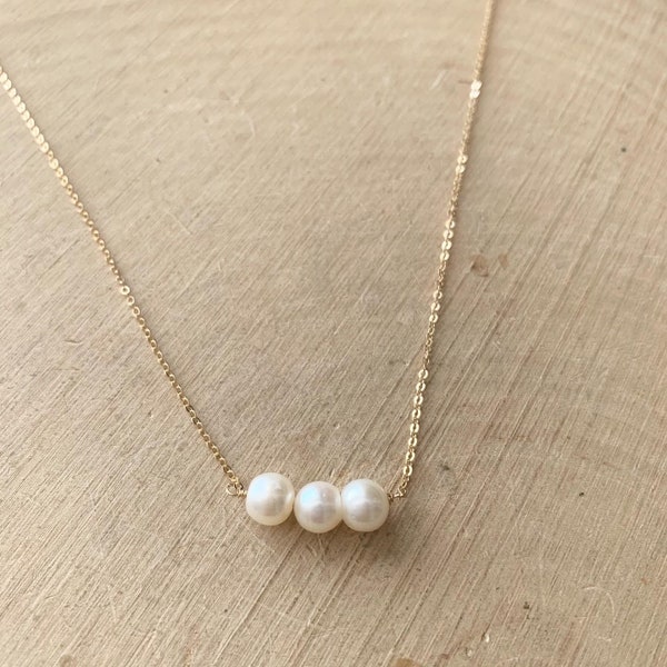 Trio Necklace - Etsy