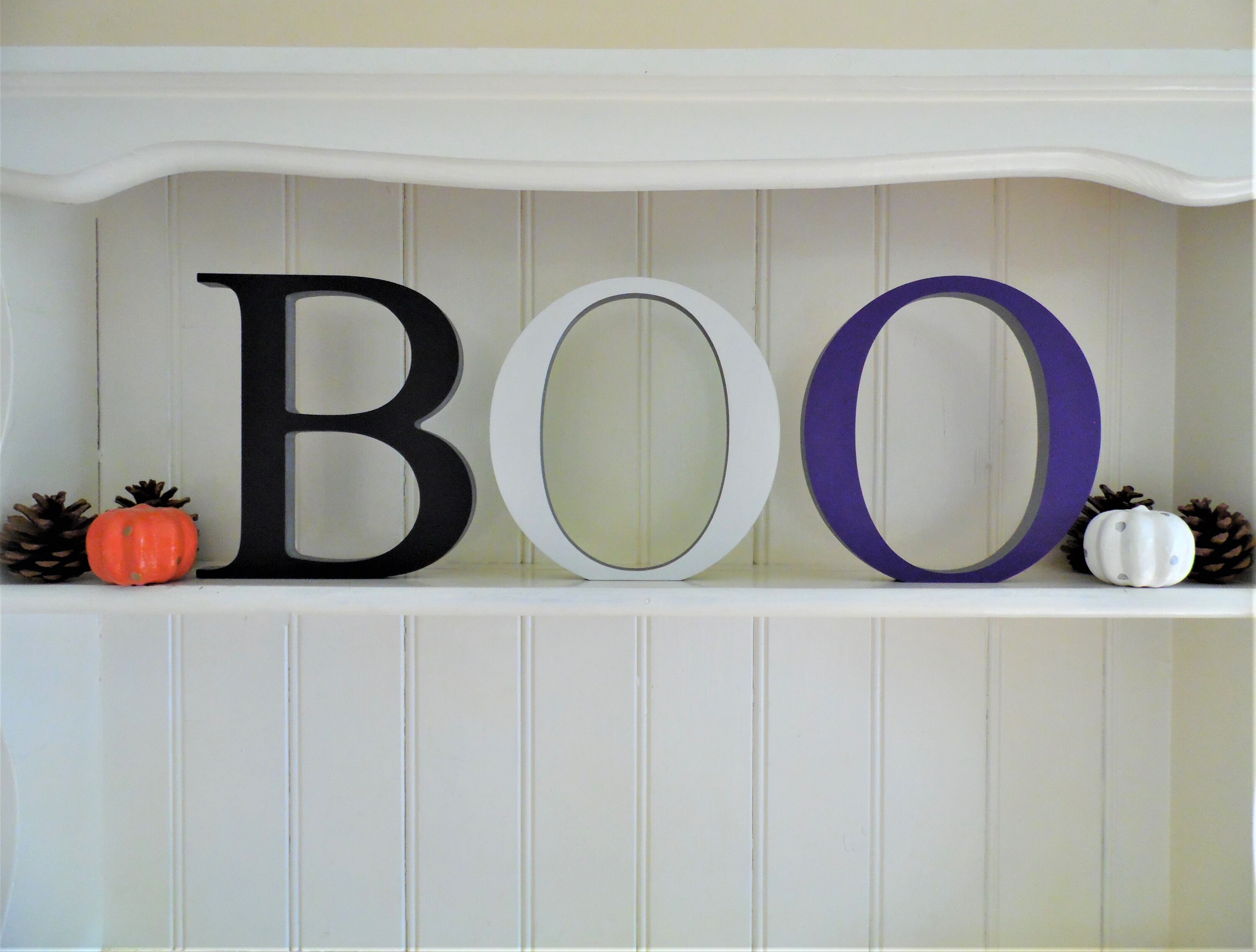 Halloween BOO Letters 20cm Tall Freestanding Hand | Etsy