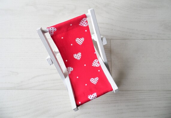 Novelty Phone Stand Deck Chair Phone Holder Red and White | Etsy