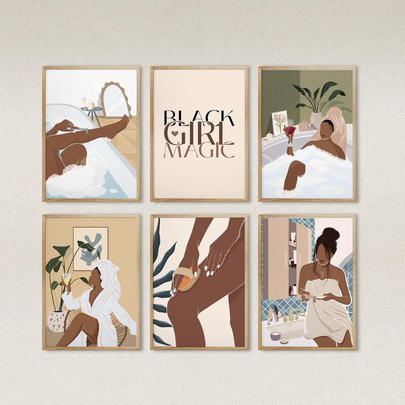 Black Girl Magic Wall Art - Etsy