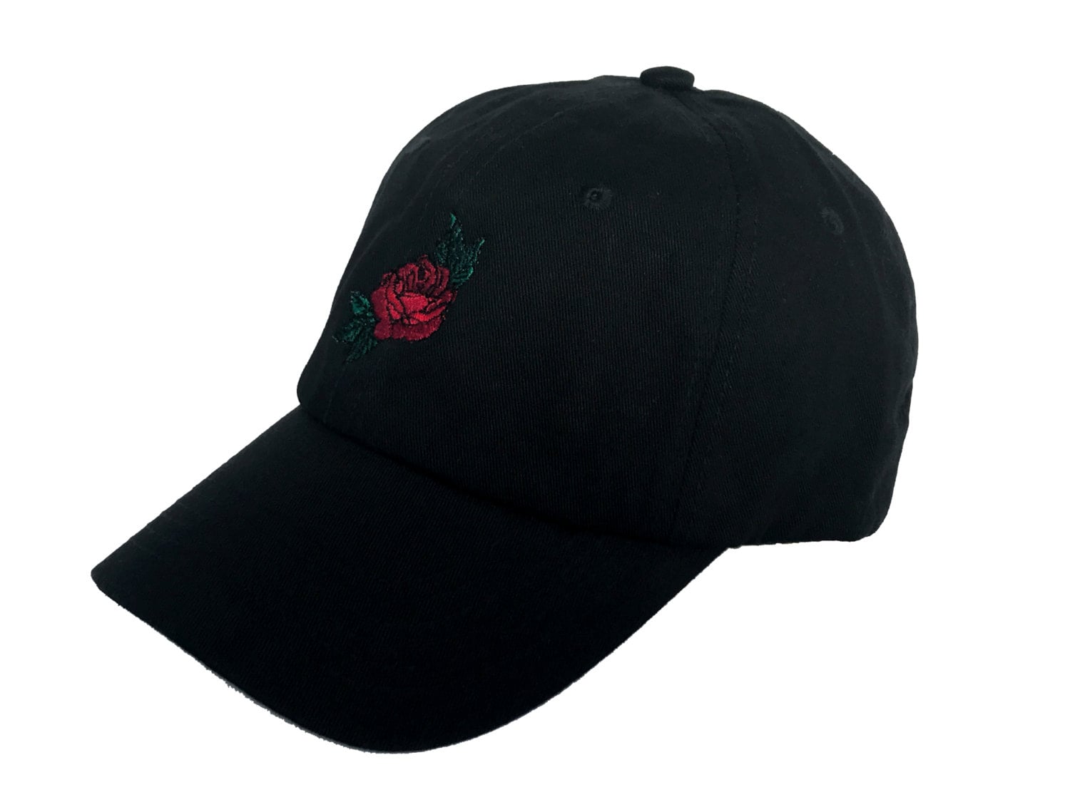 Red Rose Baseball Cap Tumblr Baseball Cap Cool Dad Hat - Etsy
