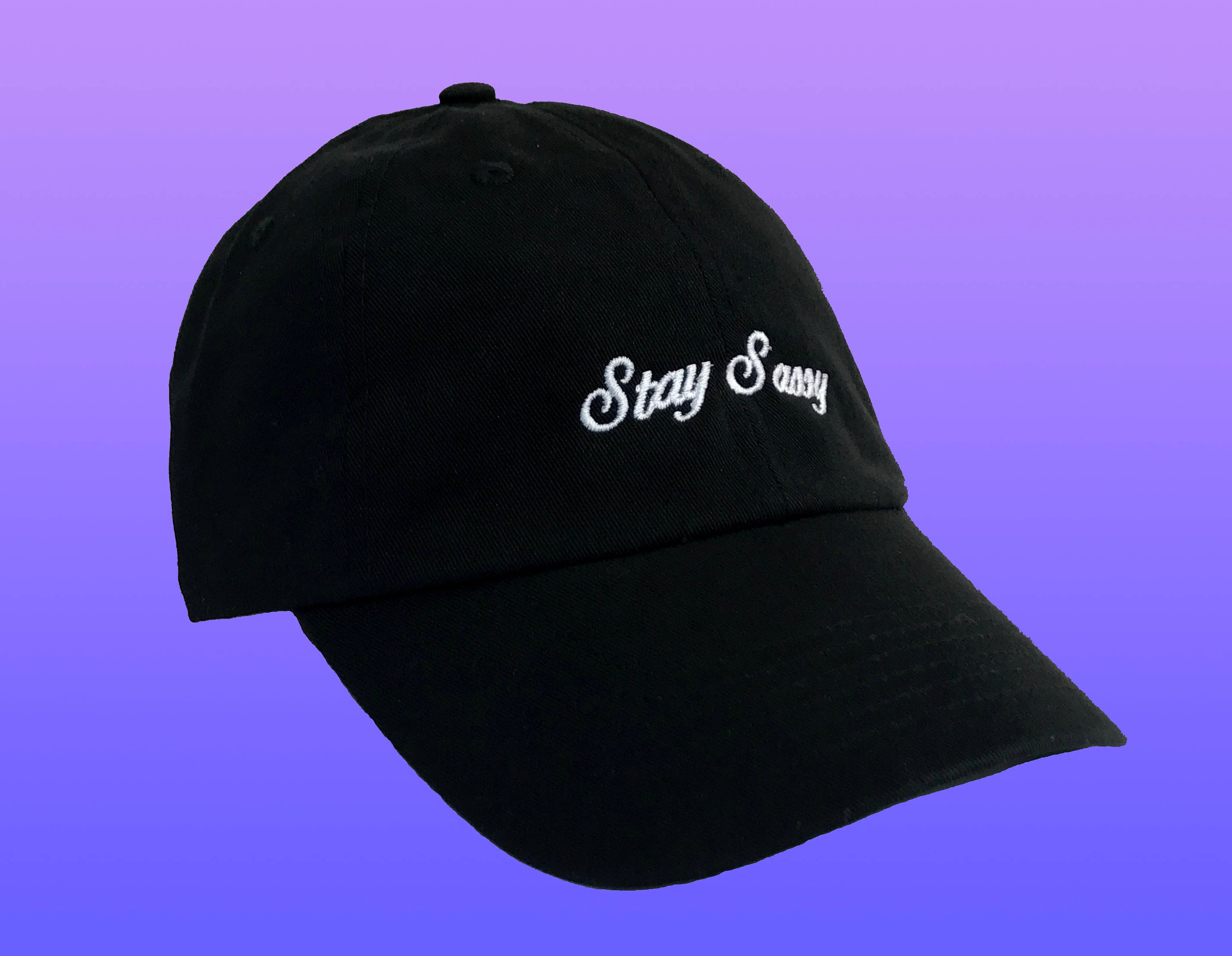 Stay Sassy Dad Hat Tumblr Baseball Cap Aesthetic Clothing - Etsy