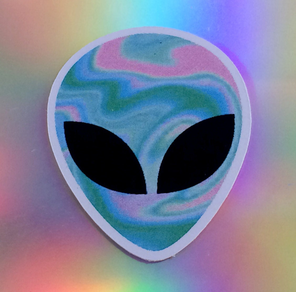 Alien Sticker Set pack of 7 Phone Case Stickers Laptop | Etsy