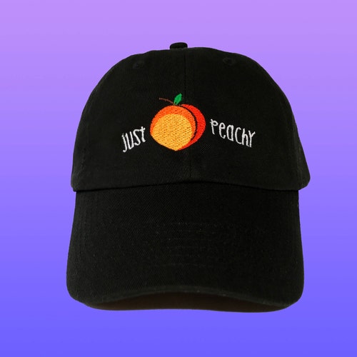 Georgia Peach Baseball Cap Custom Color Hat - Etsy