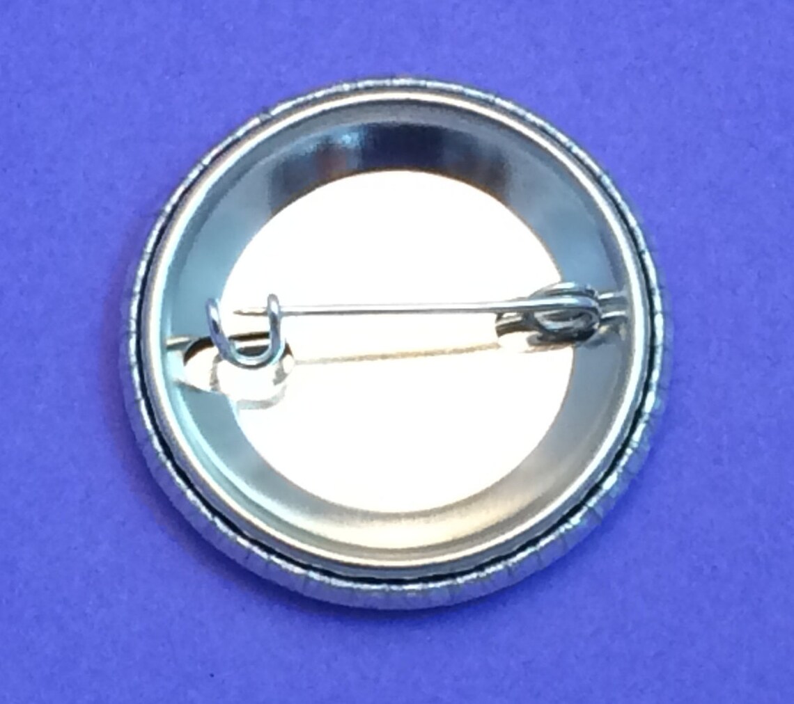 Spaced Out Holographic Pin Psychedelic Button Pinback - Etsy