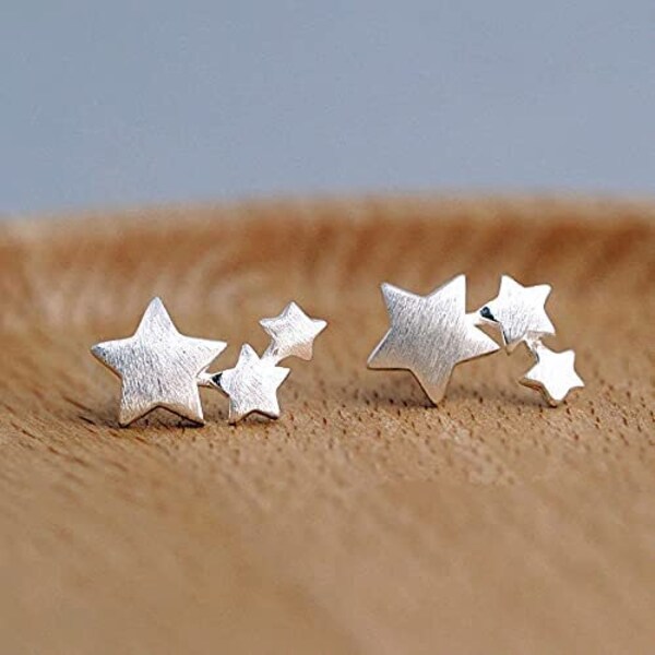 Star Earrings - Etsy