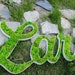 Custom Wall Moss Letters. Preserved Natural Plant Art Decor. Custom ...