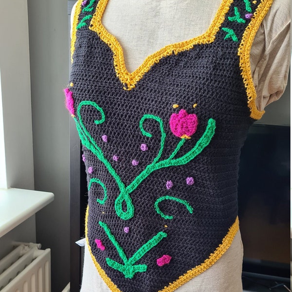 Crochet Bodice - Etsy