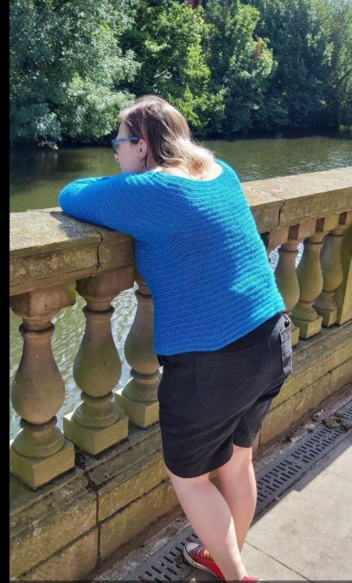 Mermaid Blouse Crochet Pattern Downloadable PDF - Etsy