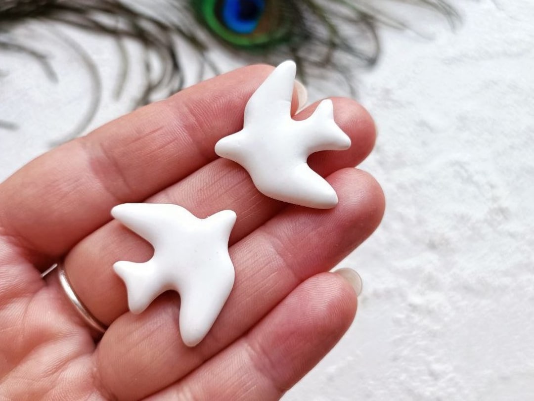 Digital STL File Dove, Bird Shaped Embossing Polymer Clay Cutter ...