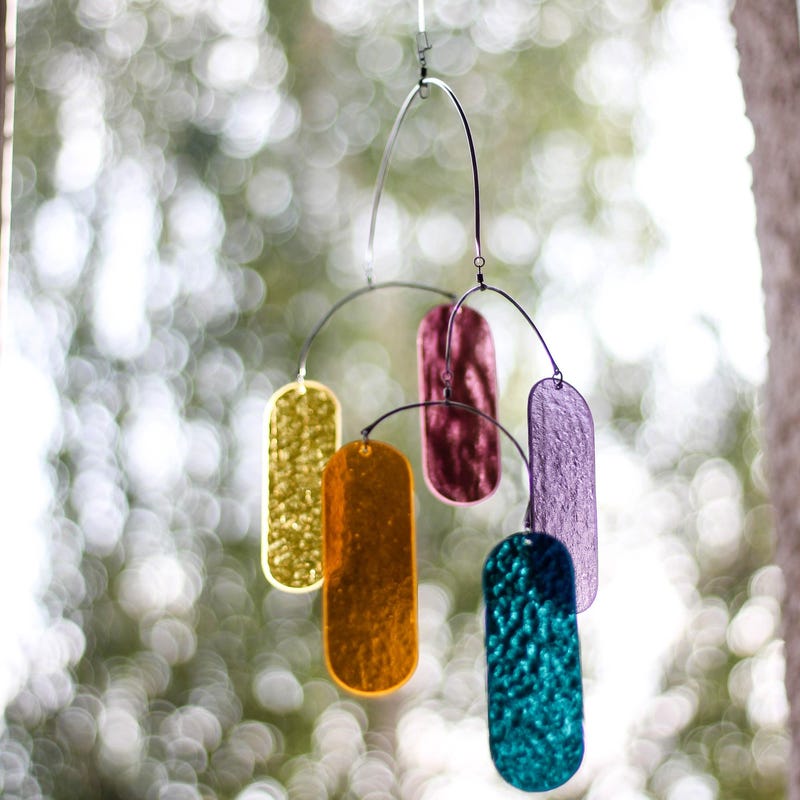 Stained Glass Mobile - Etsy