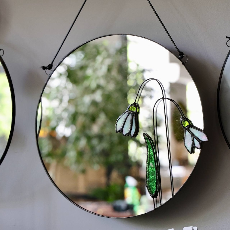 Flower Mirror - Etsy