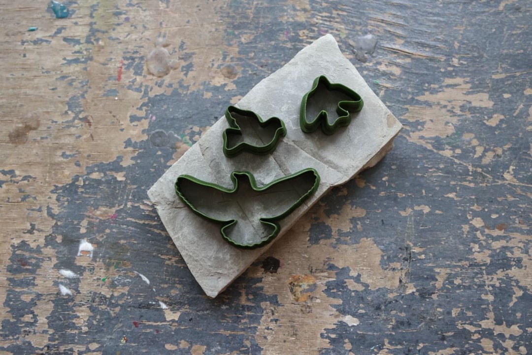 3D Birds Shaped Embossing Cutter, Digital STL File Dove, Polymer Clay ...