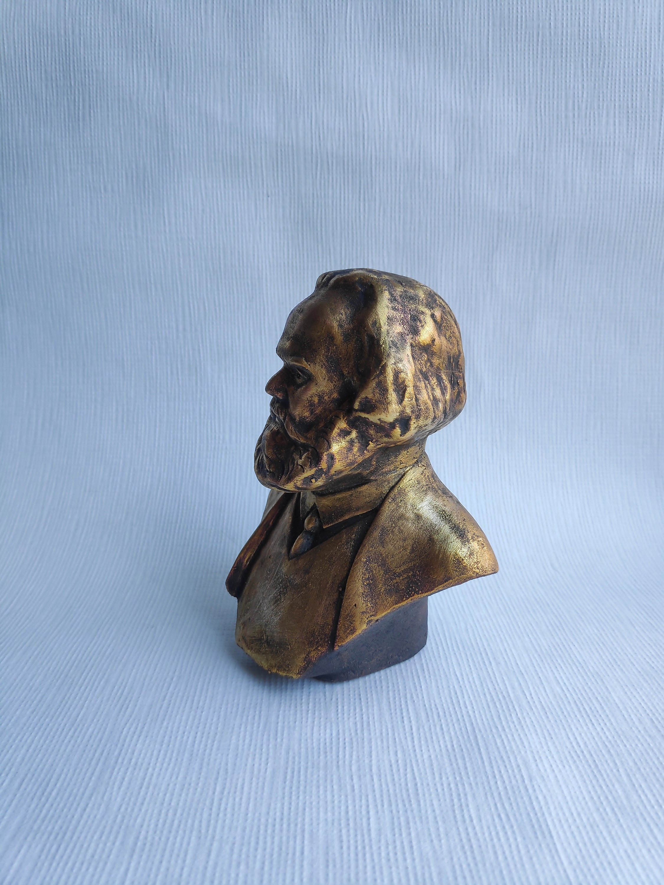 Germany Communist Karl MARX Bust Statue H-11 Cm - Etsy