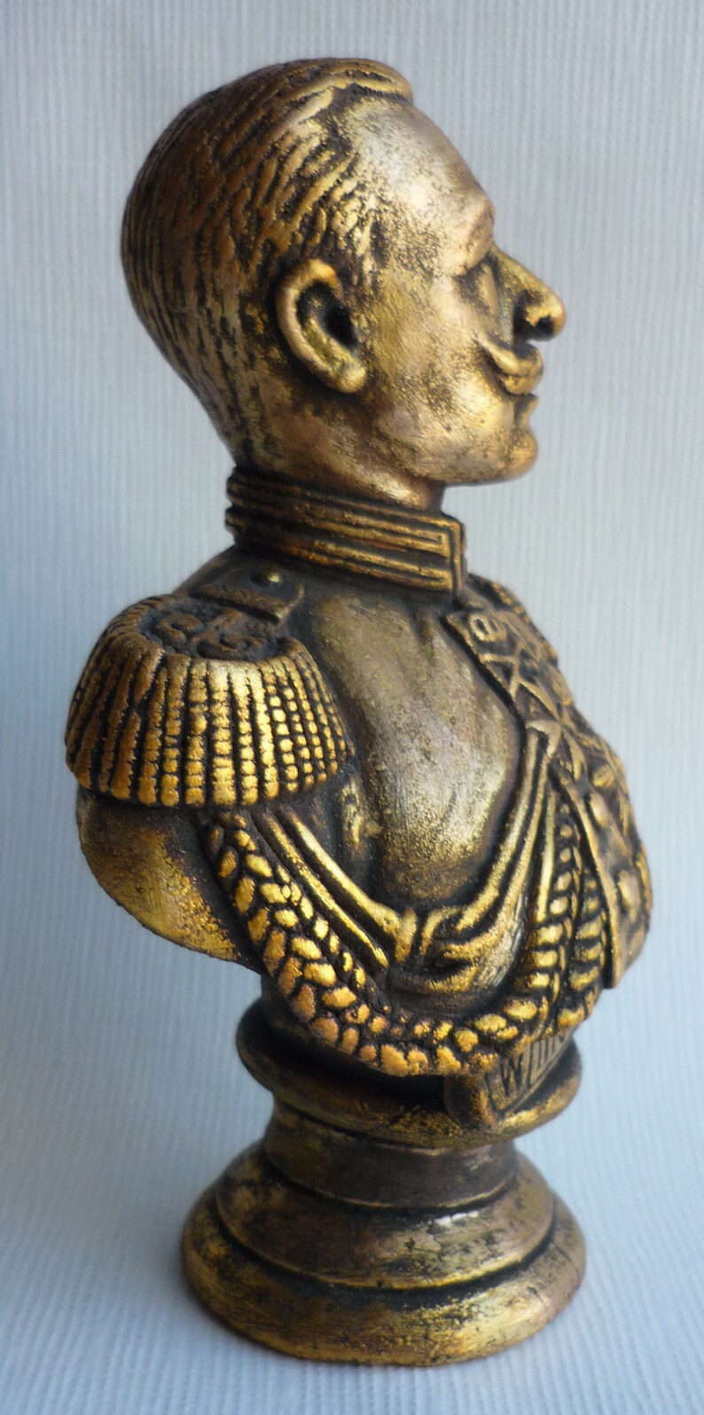 German Emperor WILHELM II Bust Statue Sculpture - Etsy