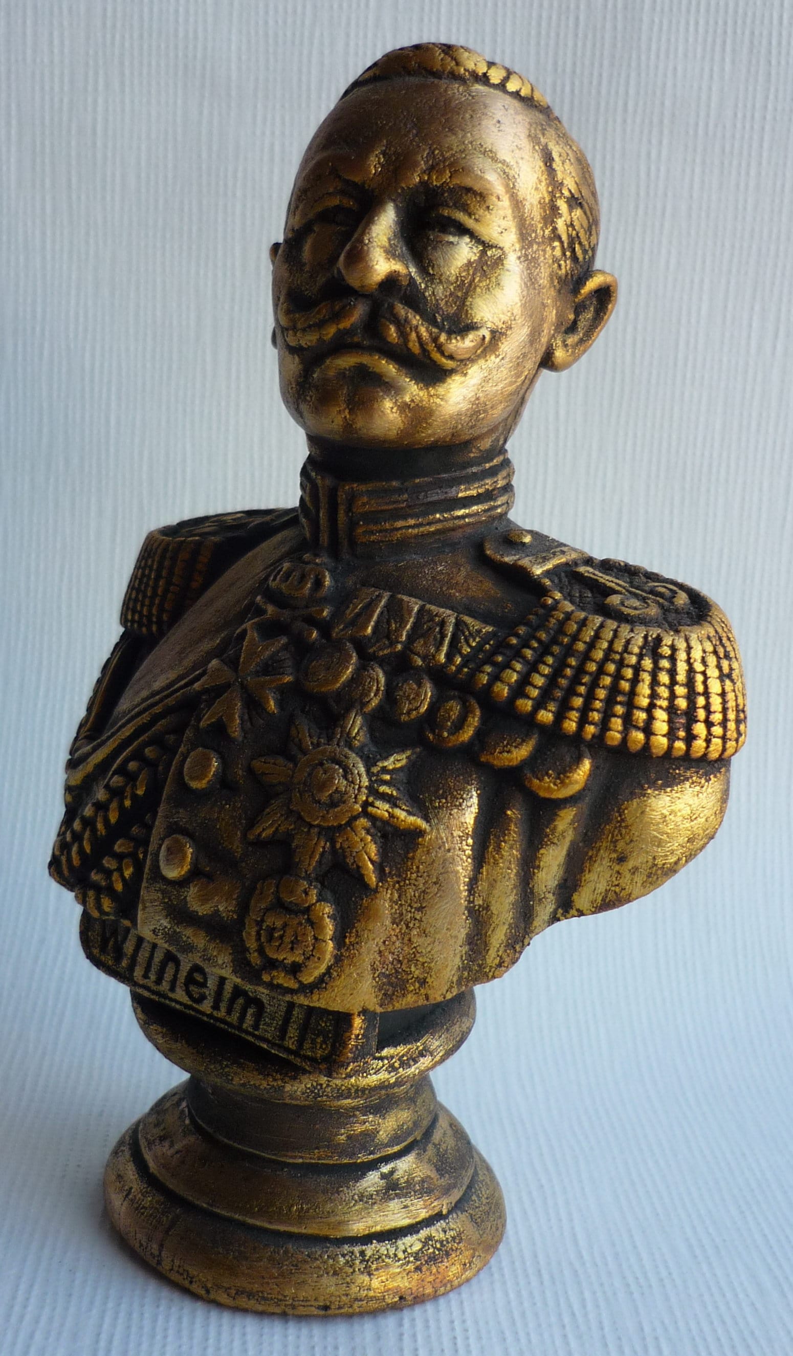 German Emperor WILHELM II Bust Statue Sculpture - Etsy