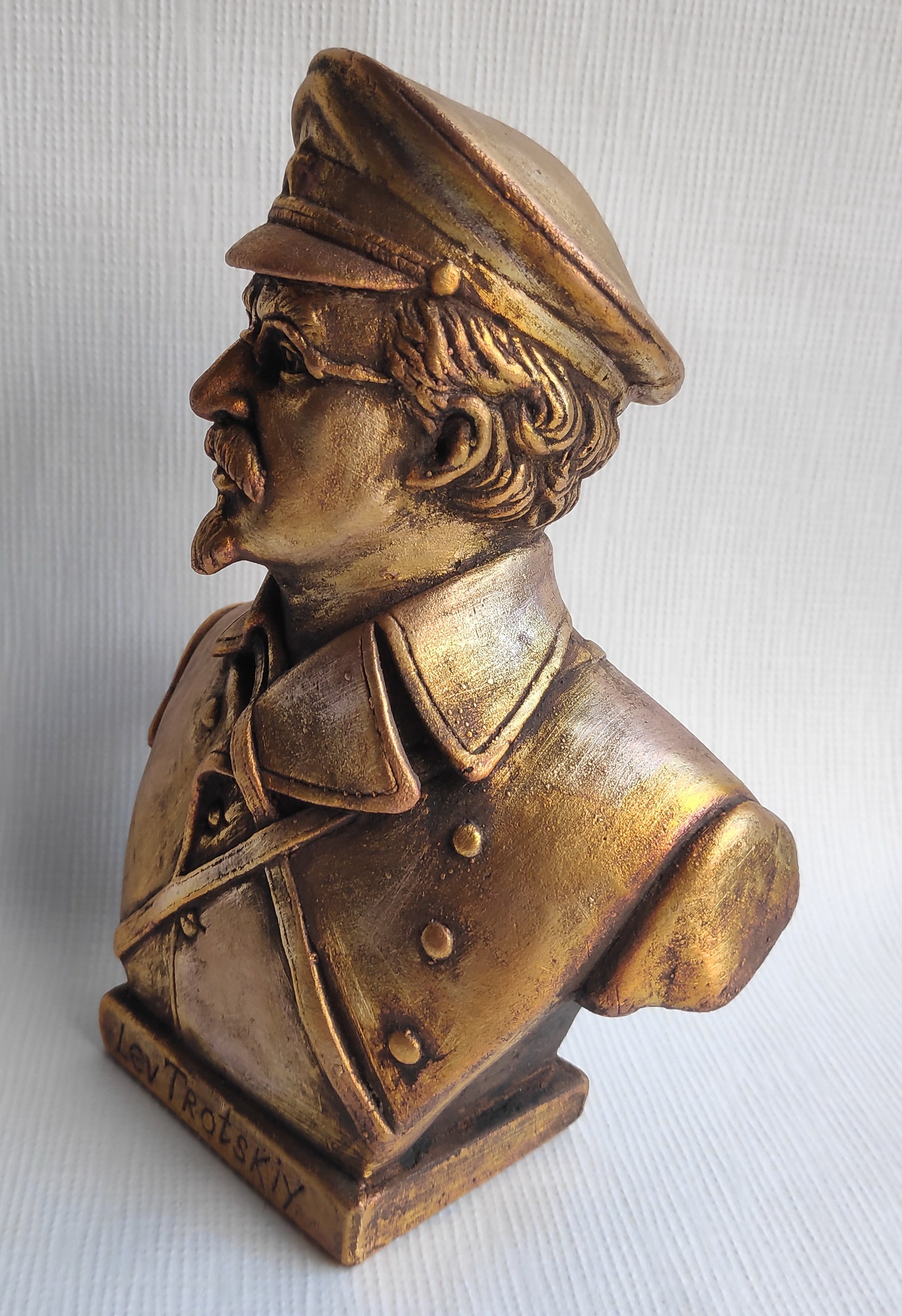 Soviet Russian Communist LEON TROTSKY Bust Statue Sculpture Gigurine - Etsy