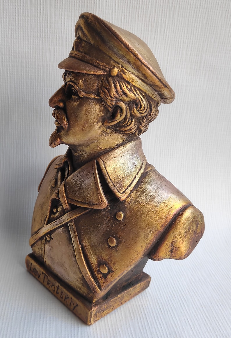 Soviet Russian Communist LEON TROTSKY Bust Statue Sculpture Gigurine - Etsy