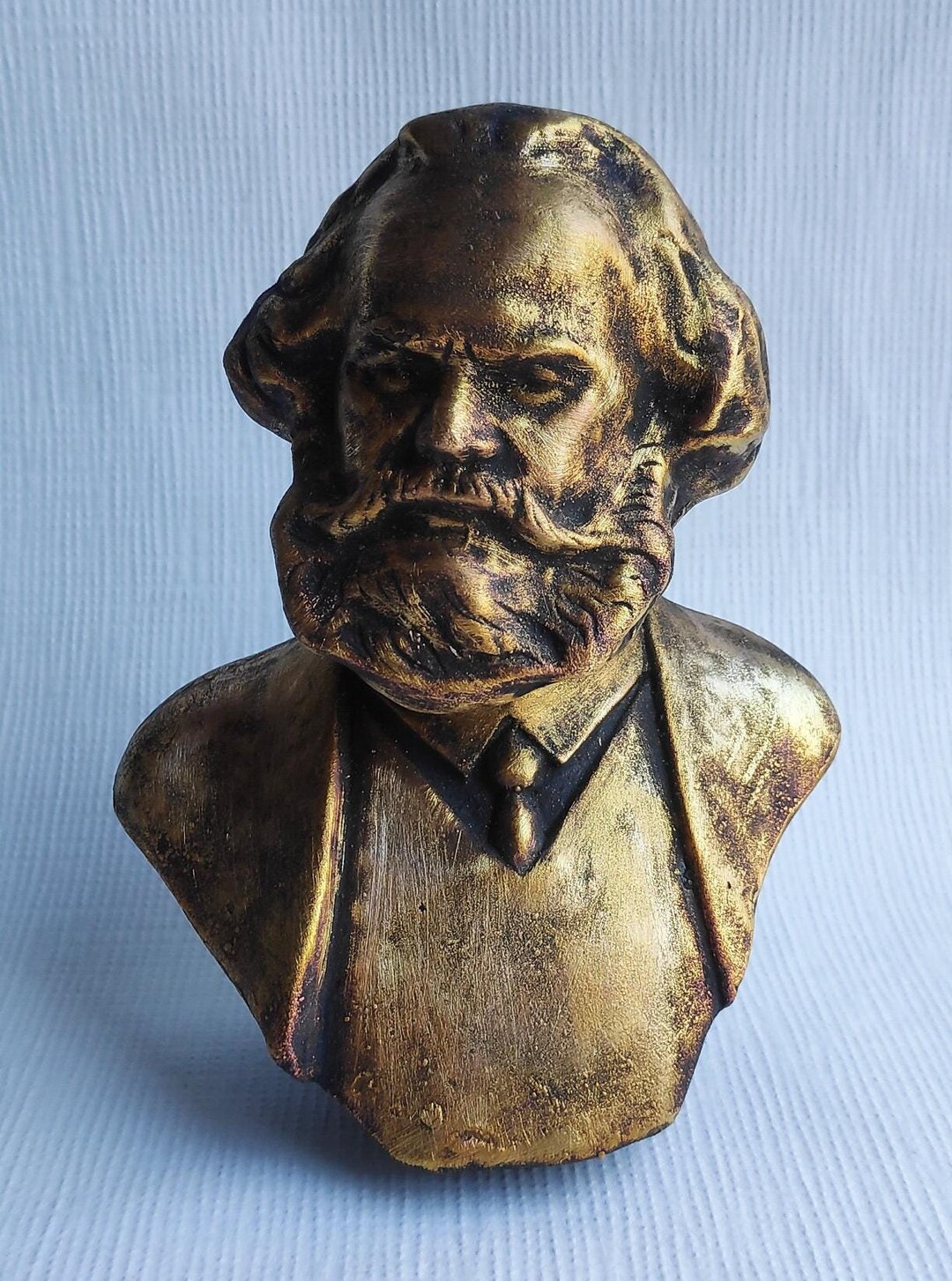 Germany Communist Karl MARX Bust Statue H-11 Cm - Etsy