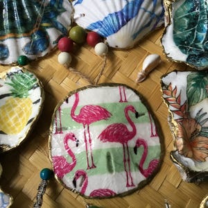 Flamingo Ornament Handmade Home Decor - Etsy