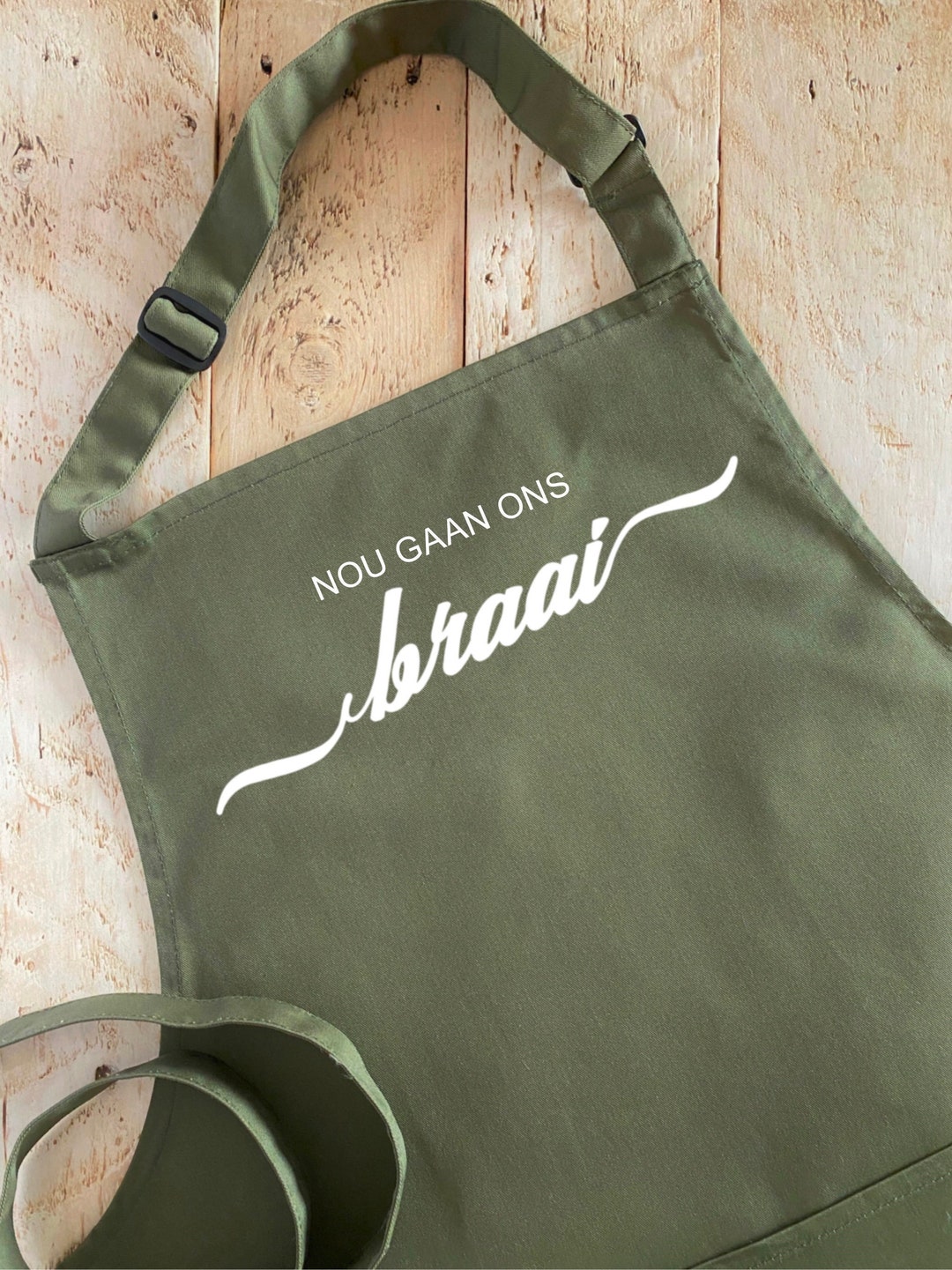 South African Braai Apron - Nou Gaan Ons Braai - BBQ Afrikaans - Etsy UK