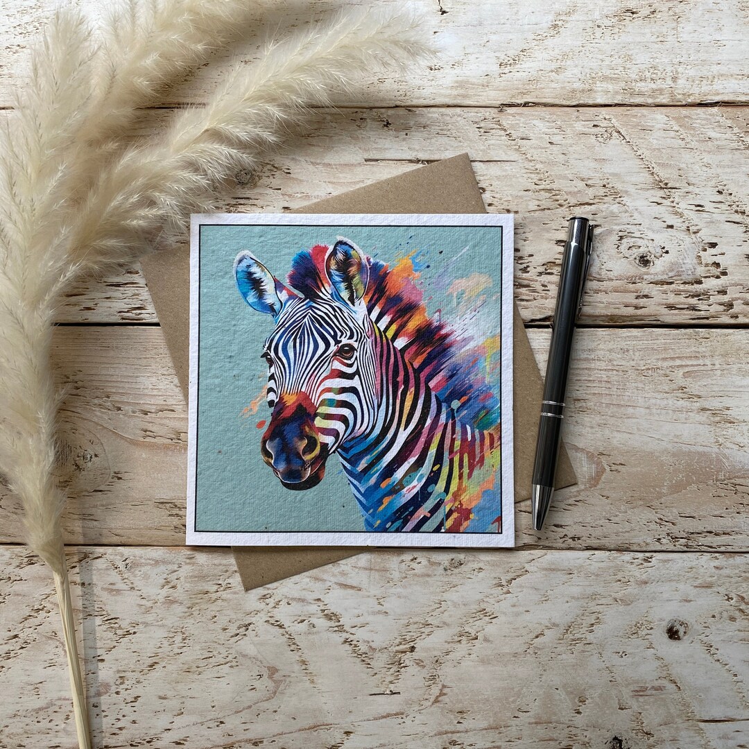 South African Greeting Card | Customisable | Afrikaans | Plantable Seed ...