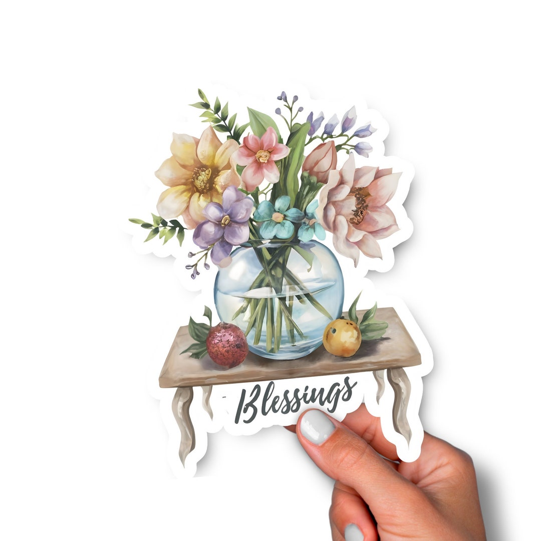 Blessing Sticker Bible Sticker Pack Faith Decals Religious - Etsy