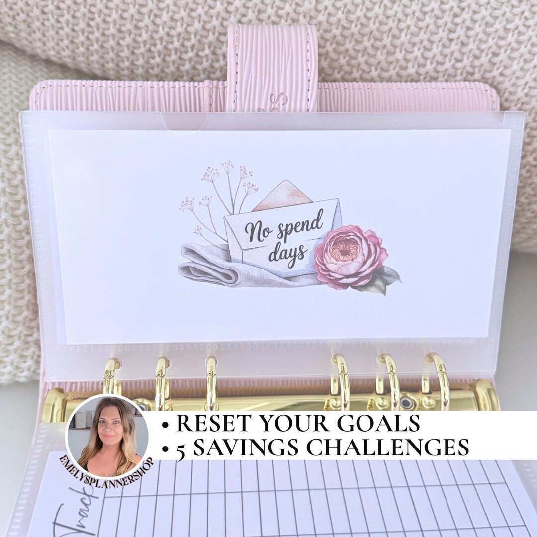 Cash Stuffing A6 Set – Budget Planner | Budget Binder | Money Savings ...