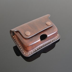 Genuine Leather Insulin Pump Pouch With Clip or Loop for Medtronic ...