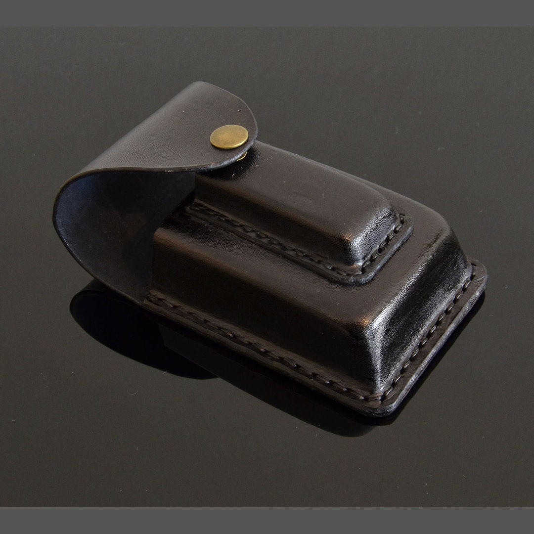 Genuine Premium Leather BIC Lighter Cigarette Case Holder for 100s King ...