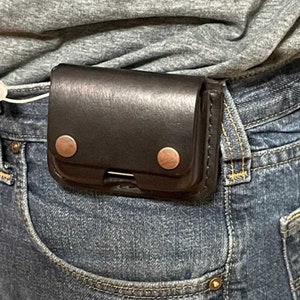 Leather Insulin Pump Belt Clip Case Holster for Tandem Tslim Medtronic ...