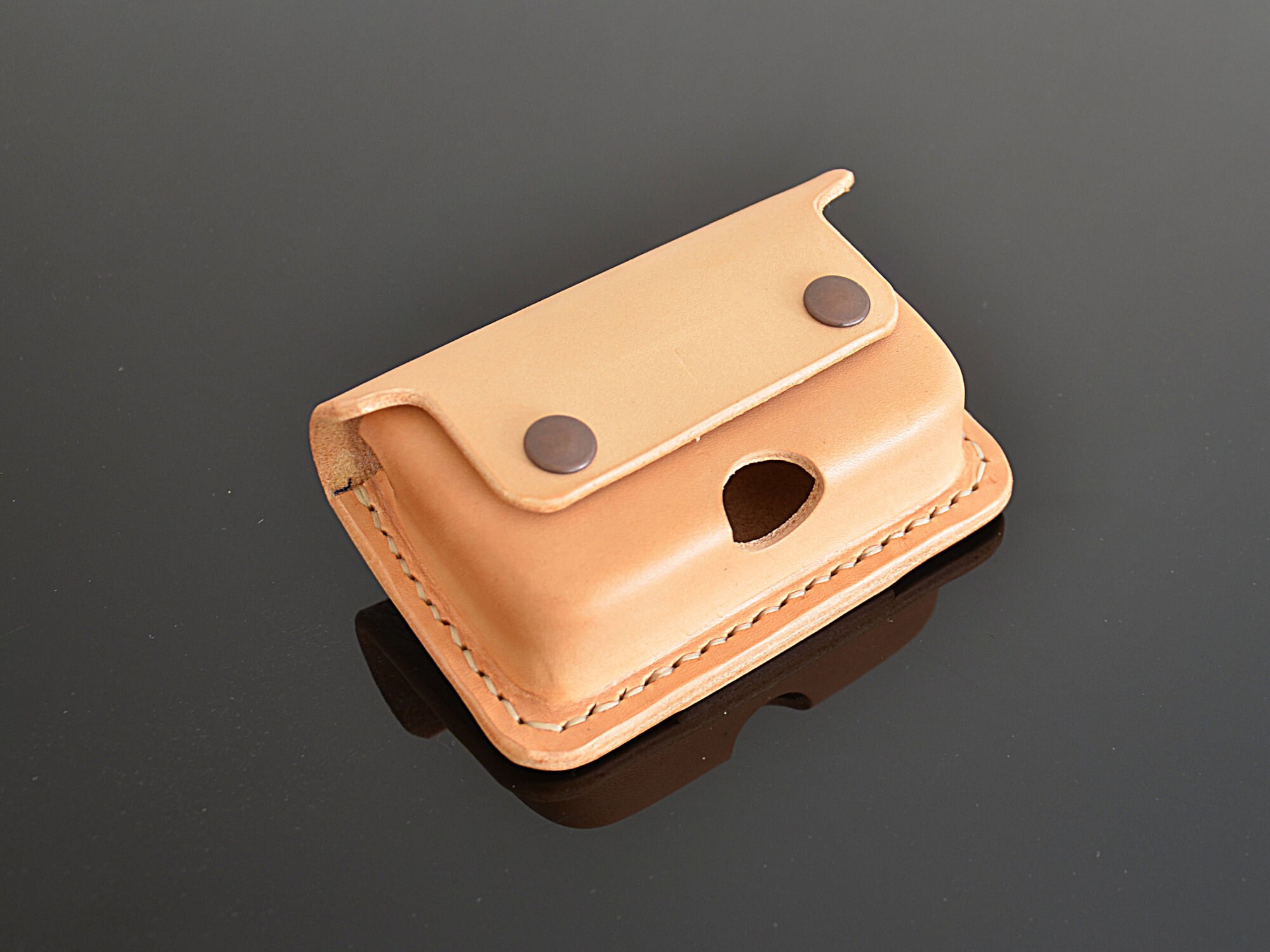 Genuine Leather Insulin Pump Pouch With Clip or Loop - Etsy